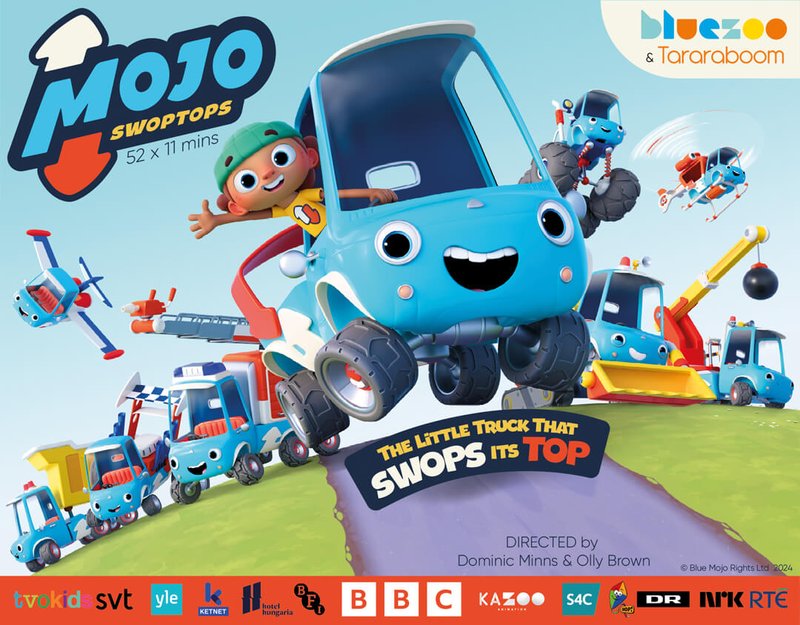 Mojo Swoptops is coming soon! - Blue Zoo Animation Studio